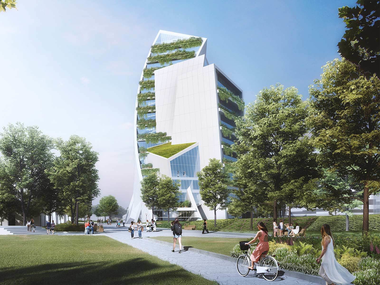 Studio Libeskind | Future Campus: UCD International Design Competition